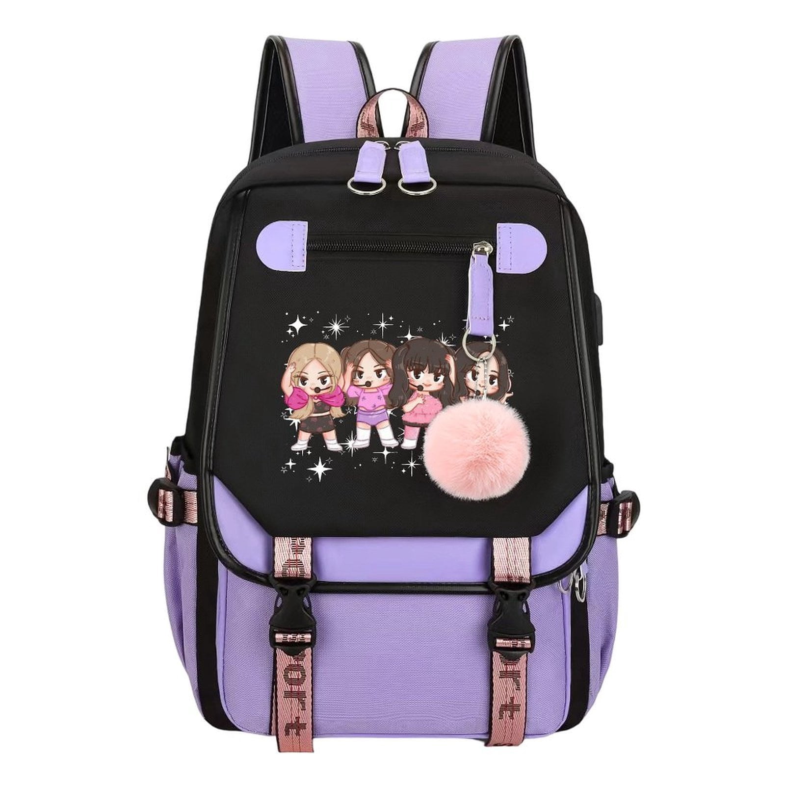 WAUOEMY Women Cute K-Pop Blackpink Lisa Rose Jisoo Jennie Anime ...