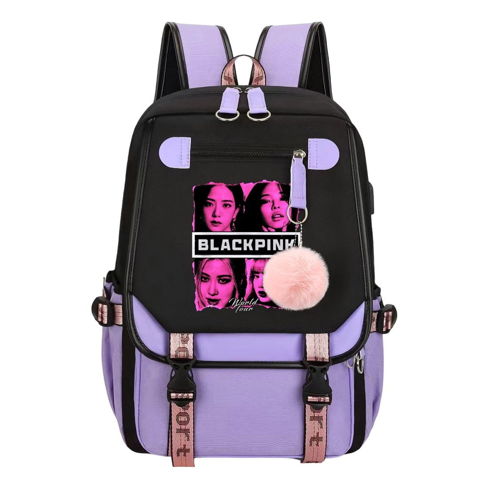 WAUOEMY Women Cute K-Pop Blackpink Lisa Rose Jisoo Jennie Anime ...