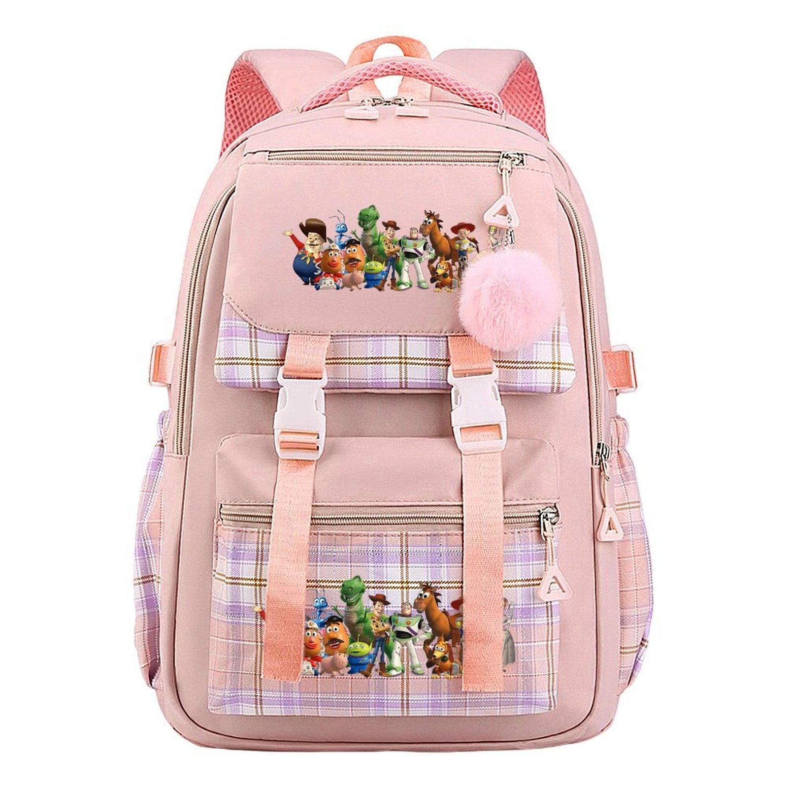 WAUOEMY Women Cute Toy Story Anime Backpack 2D Printed Business Casual ...