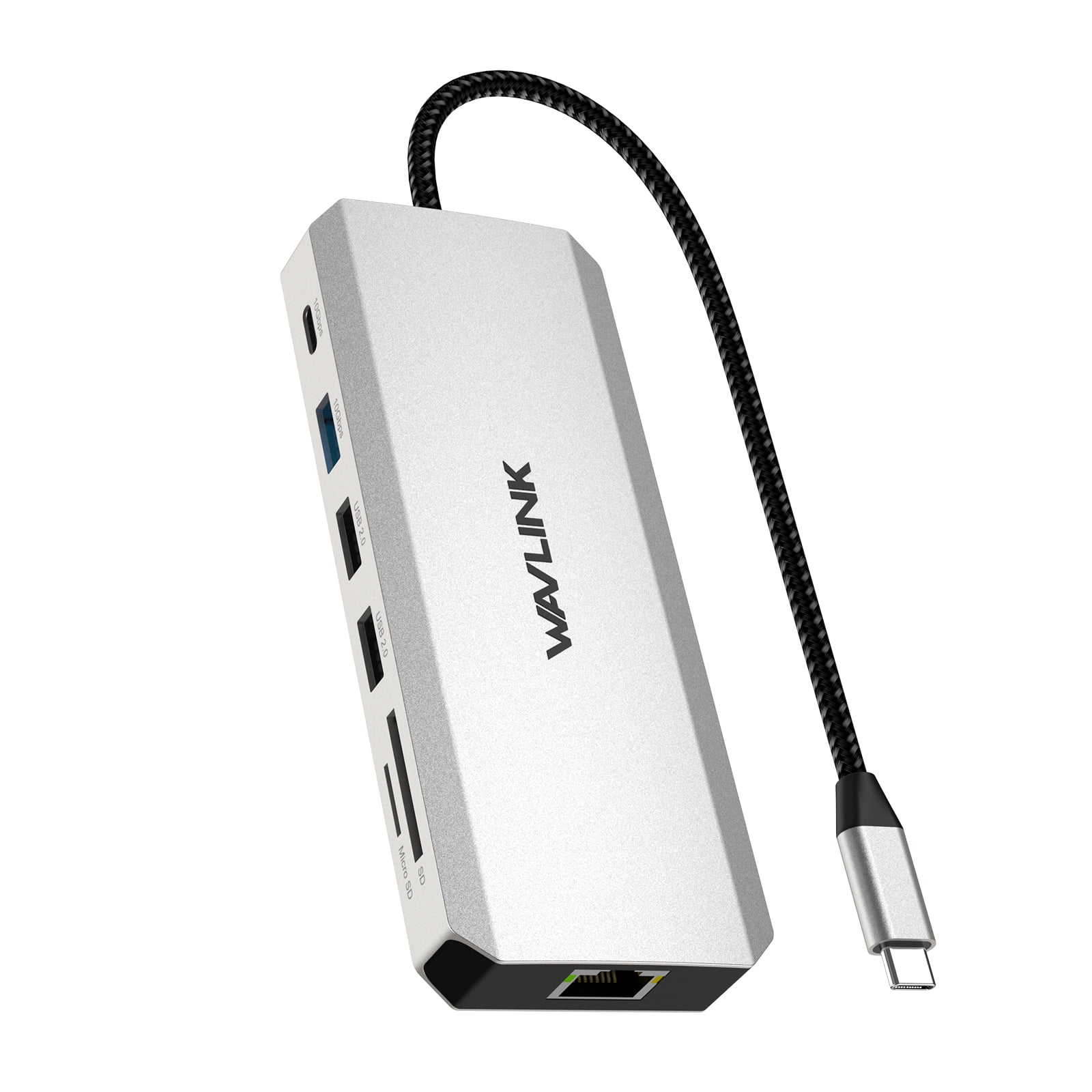 WAVLINK 10Gbps USB Hub, Triple Monitor Dock Station with 4K HDMI/DP ...