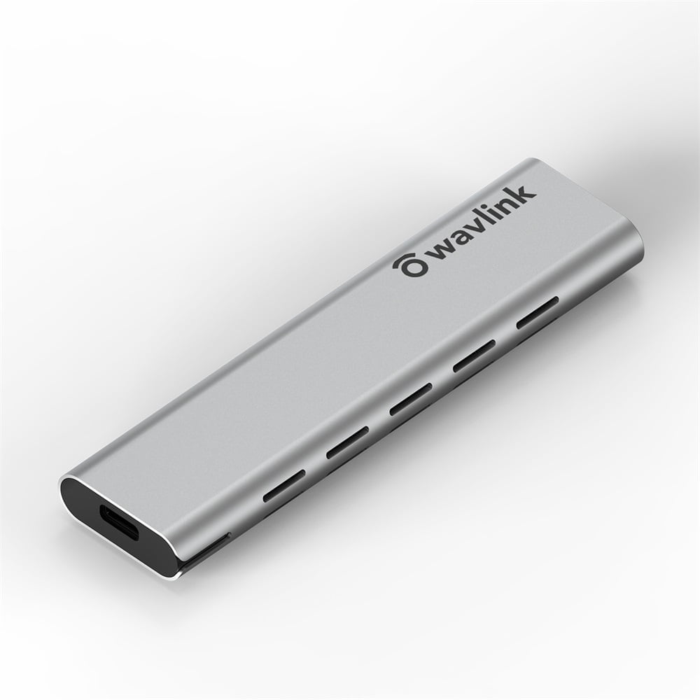 WAVLINK 2TB SDD USB Enclosure, 210Gbps External M.2 NVMe SSD Hard Drive ...