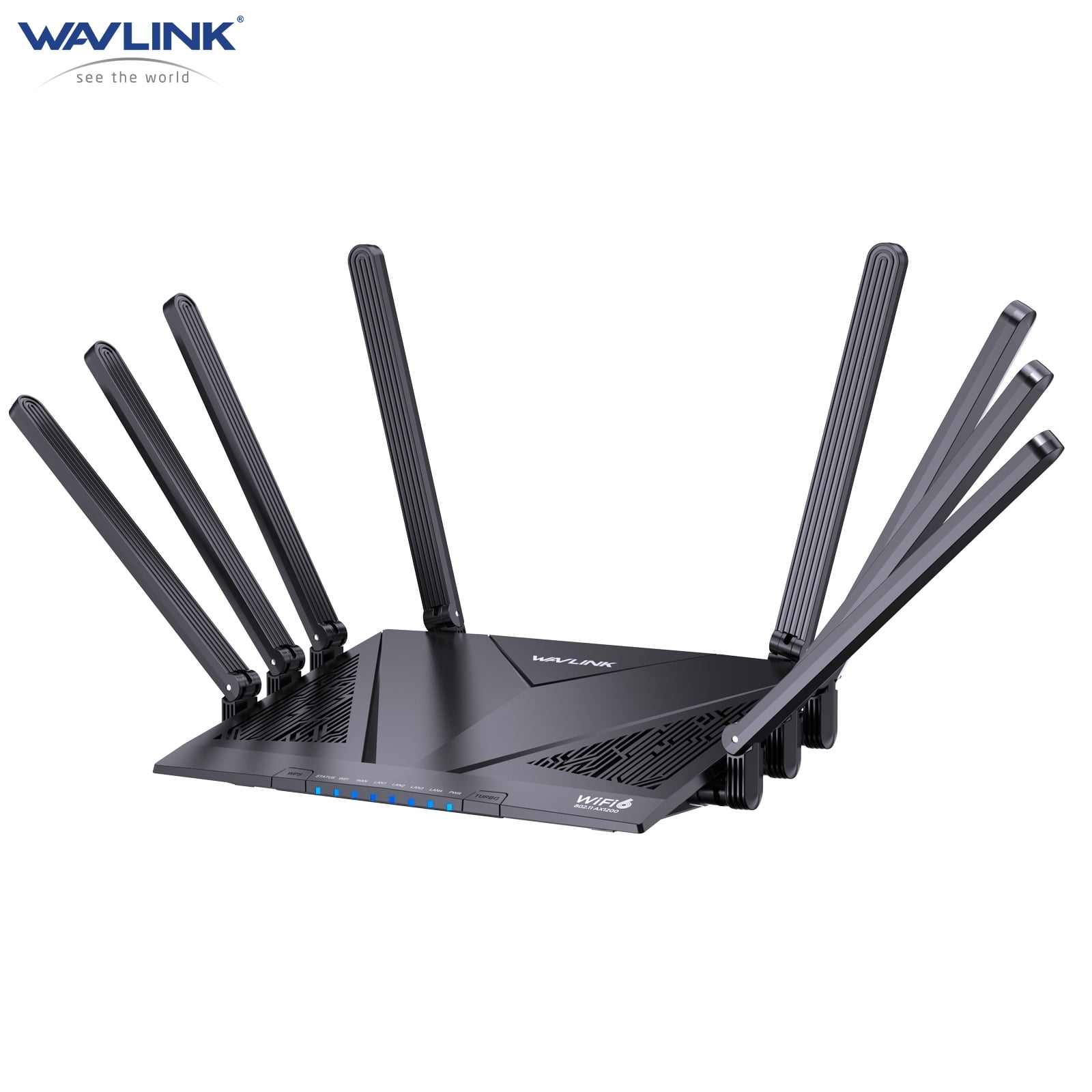 WAVLINK AX6000 Wi-Fi 6 Router, Dual Band Gaming Router with 2.5Gbps WAN ...