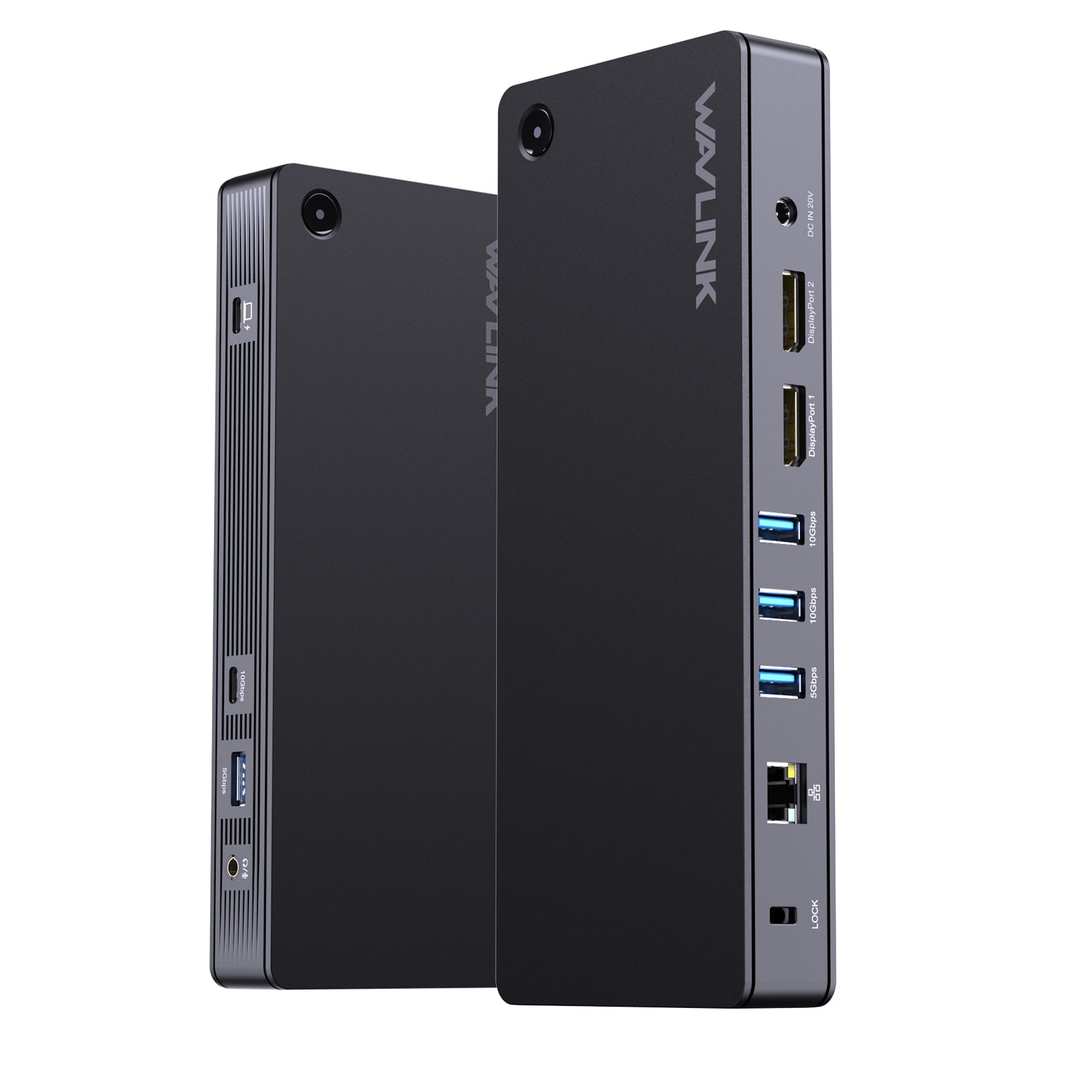 WAVLINK Dock Station, 11-IN-1 USB Dock with 8K DisplayPort, 130W charge ...