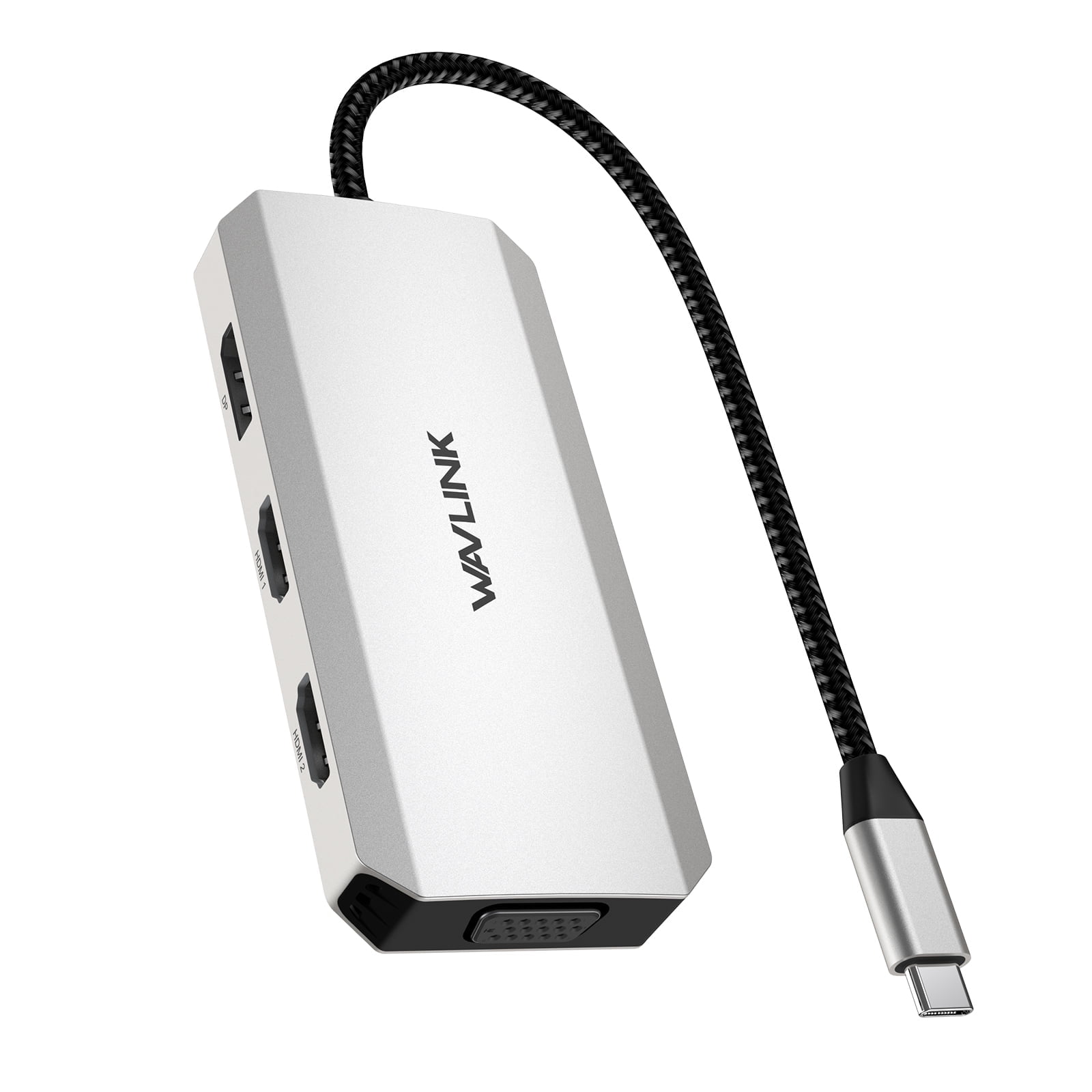 WAVLINK Dock Station, USB Adapter with HDMI, DP, VGA for Mac/Windows ...
