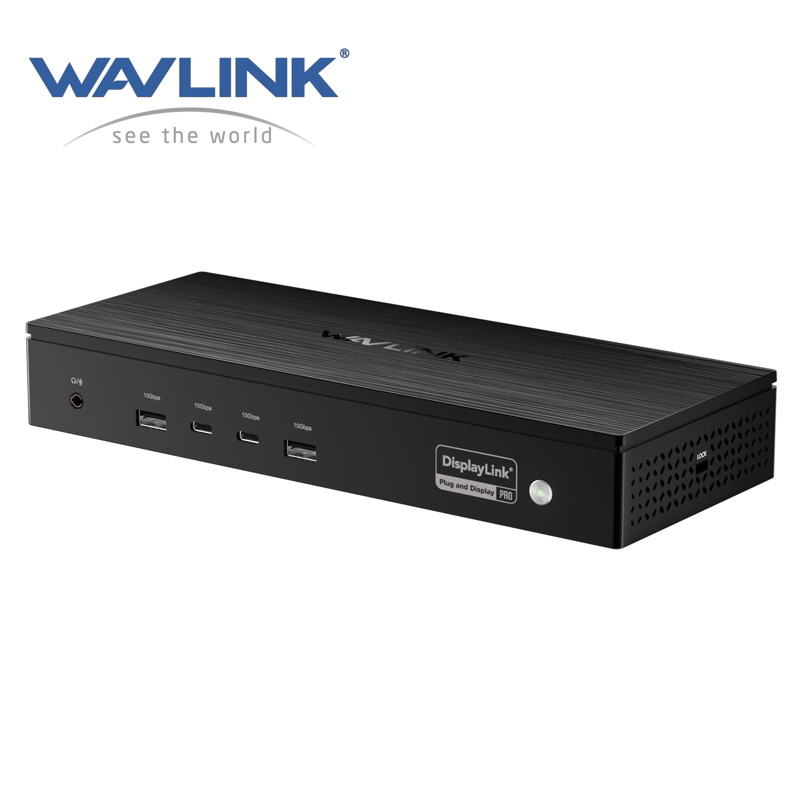WAVLINK Dual 8K/ Quintuple 4K Dock Station, 13-in-1 USB Docking with Speed Up to 10Gbps USB ...