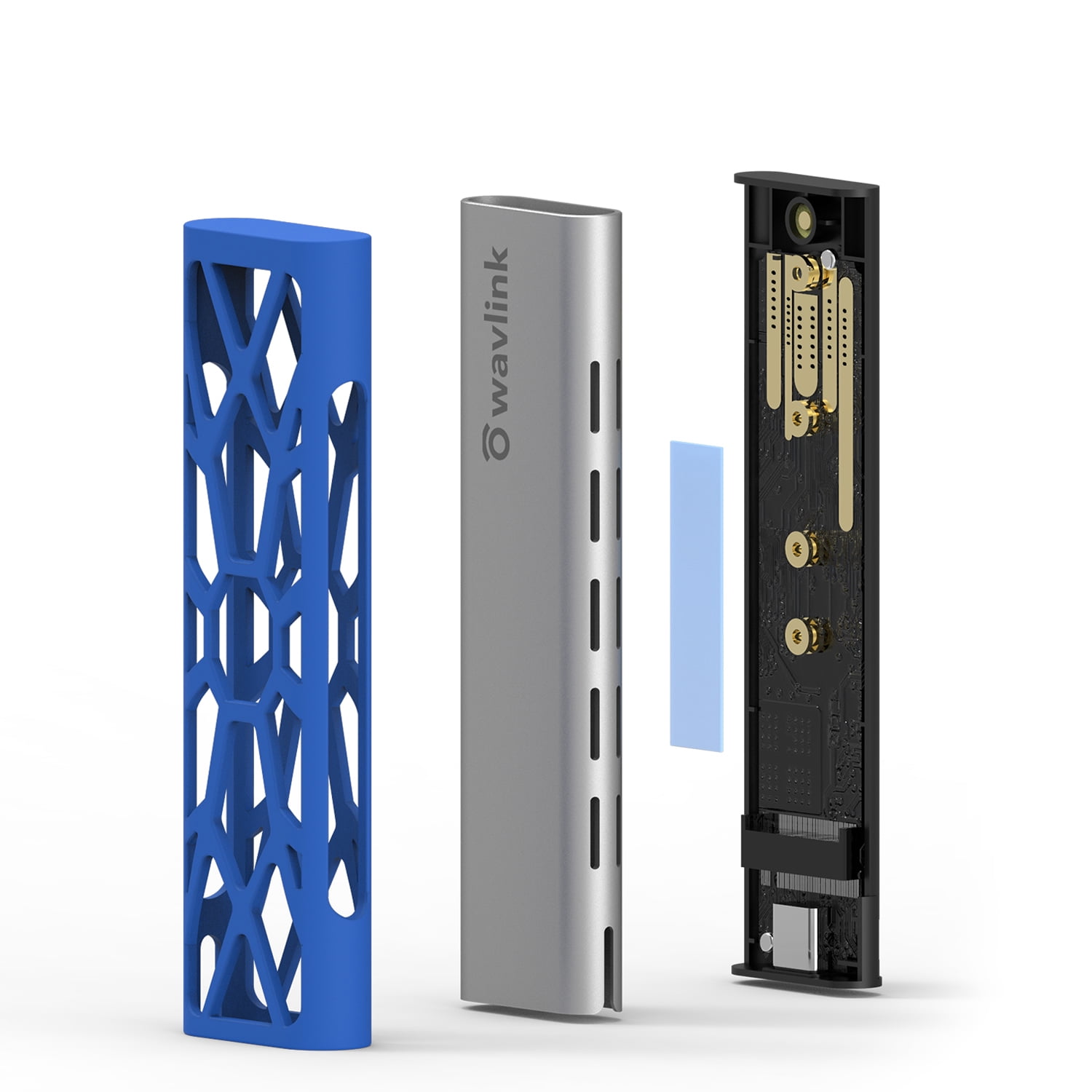 WAVLINK M.2 NVMe SSD Enclosure - USB 3.1 Gen 2 (10Gbps), Realtek ...