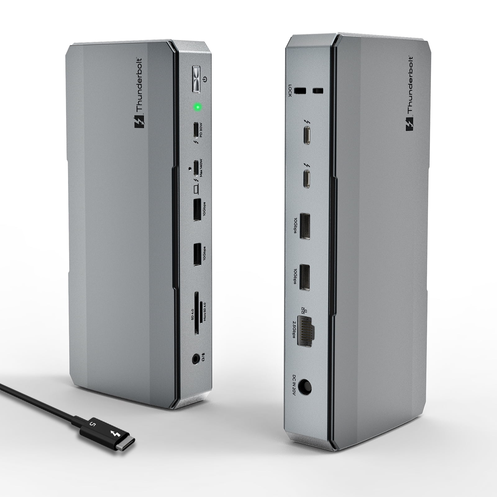 WAVLINK Triple 4K/Dual 8K Display Thunderbolt 5 Dock, 12-in-1 Hub with ...