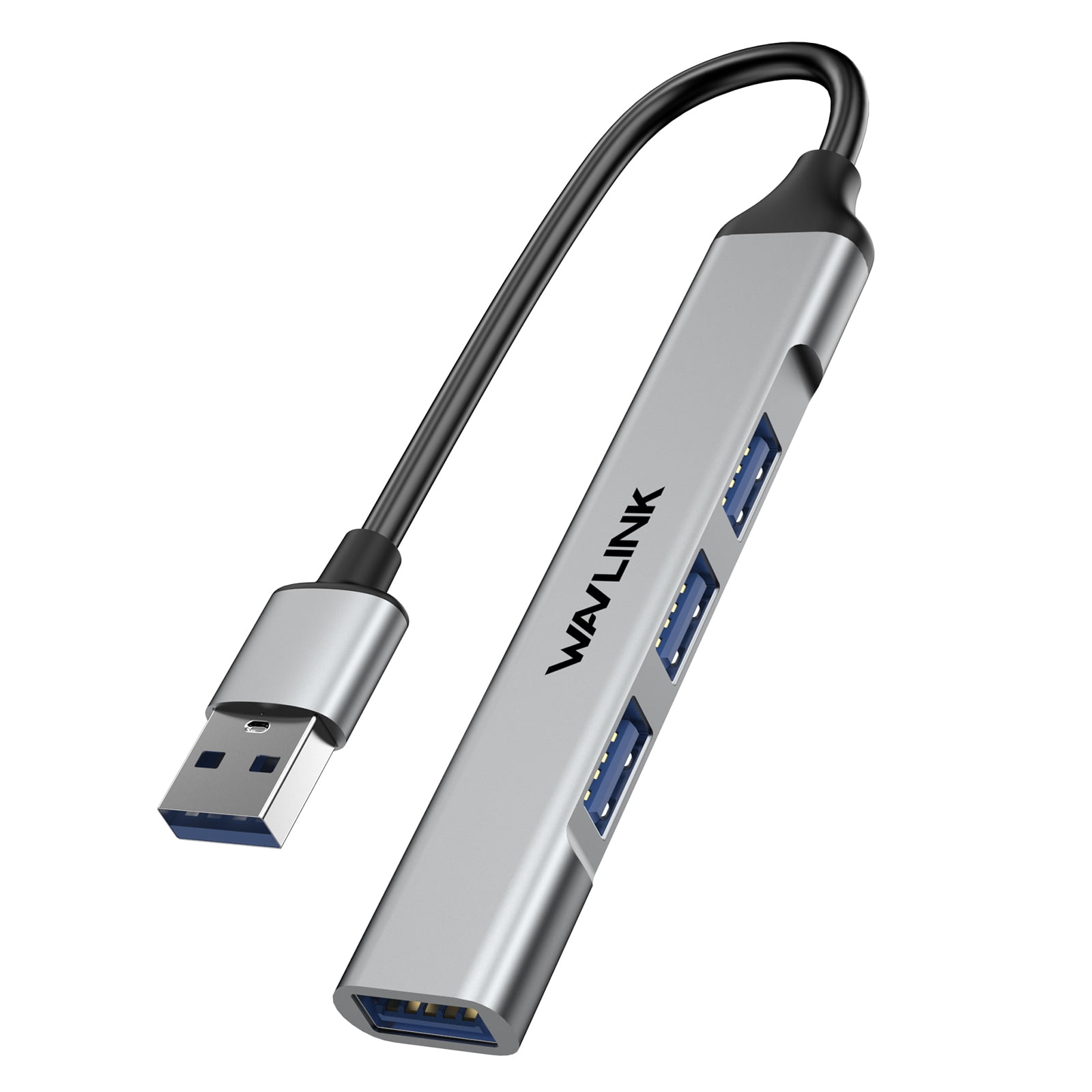 WAVLINK USB 3.0 Hub, 4-Port USB 2.0/3.0 Splitter for MacBook Pro/Air ...