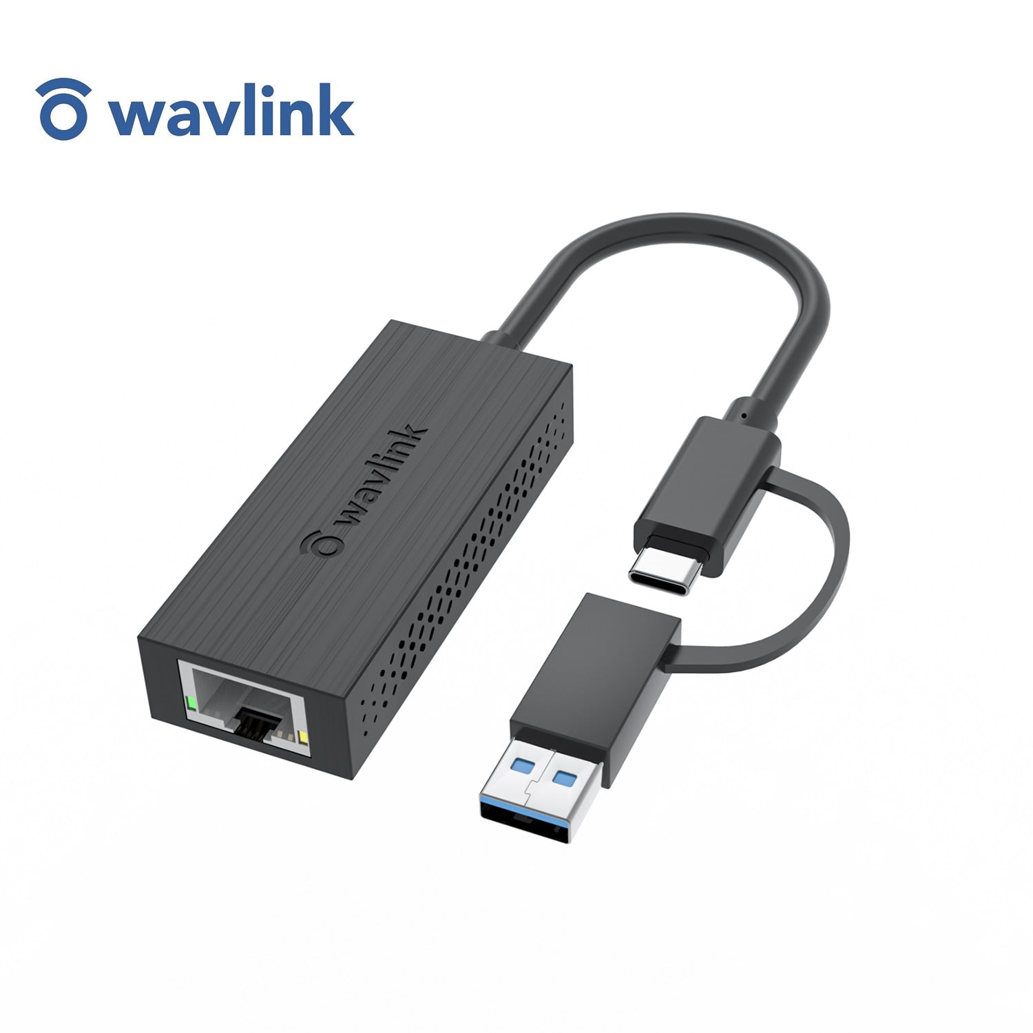 WAVLINK USB-C and USB-A to 2.5 Gigabit Ethernet Adapter, Compact ...