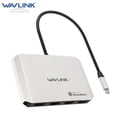 WAVLINK USB-C to Quad HDMI Adapter, 4K USB-C Adapter, Support PD In ...