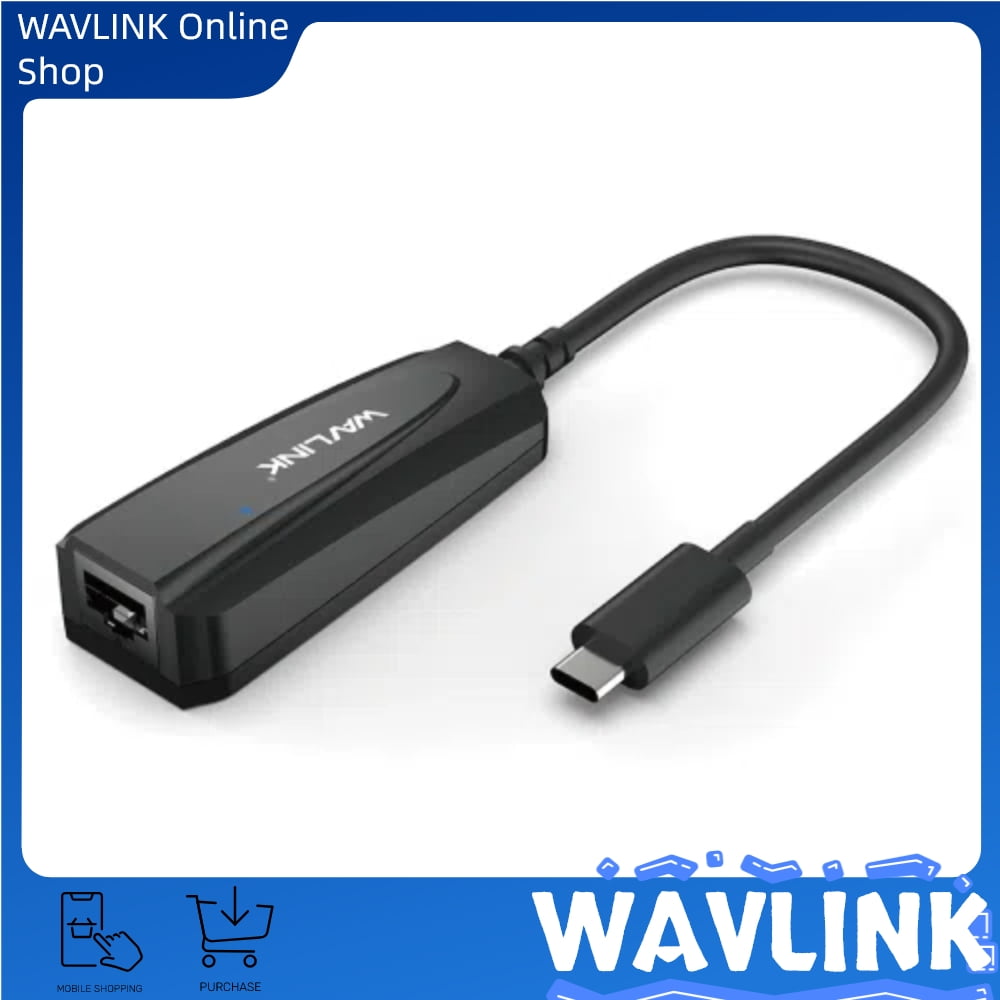 WAVLINK USB3.1 Gigabit 1000Mbps RJ45 Ethernet LAN Adapter Network For ...