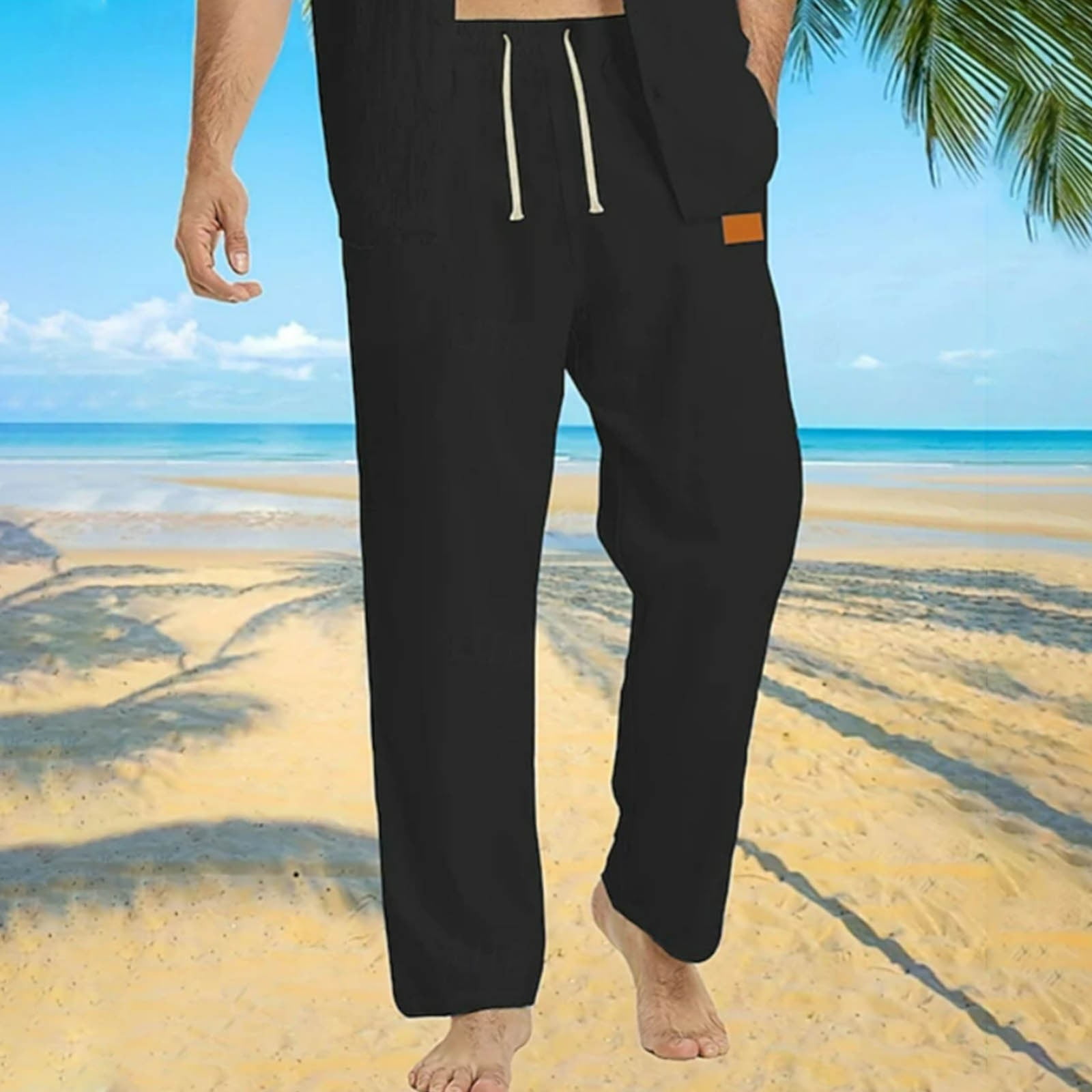WAVSUF Tall and Big Men Multiple Pockets Cargo Pant for Mens Regular ...