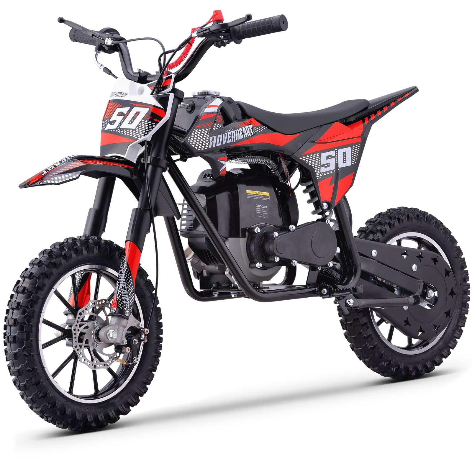 WAWA 49CC 4-Stroke Gas Powered Dirt Bike for Adults & Teens, off Road ...