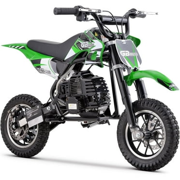 FRP Mini Dirt Bike GMB100 Basic, 99CC Gas Powered Mini Bike 4-Stroke ...