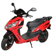 Vitacci Spider 200 EFI Gas Powered Moped Scooter for Adults - Black ...