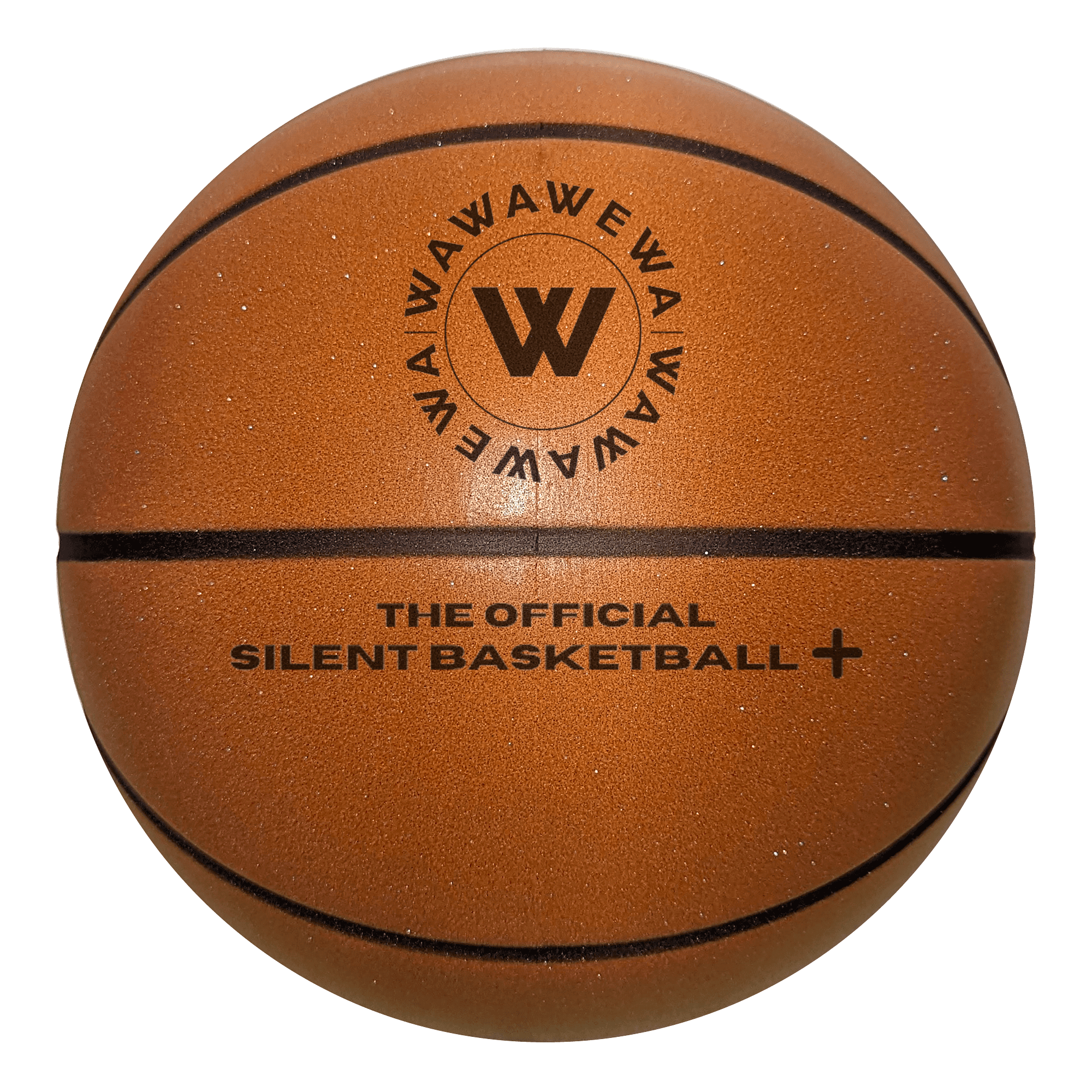 WAWAWEWA The Official Silent Basketball Size 7 Airless Foam Ball ...
