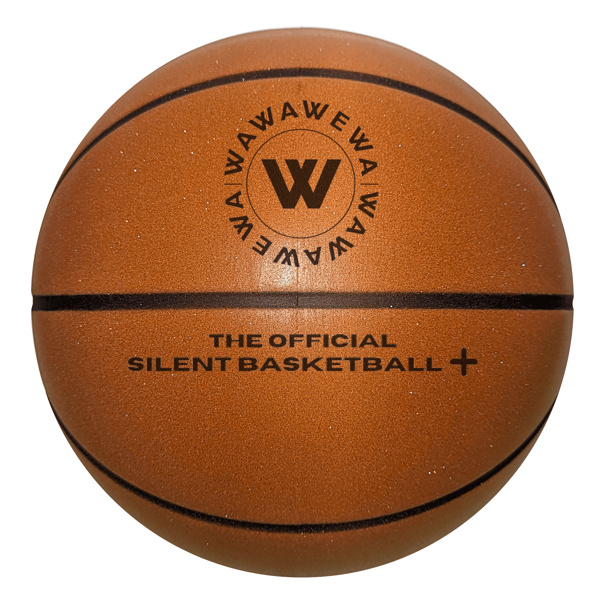 WAWAWEWA The Official Silent Basketball Size 7 Airless Foam Ball ...