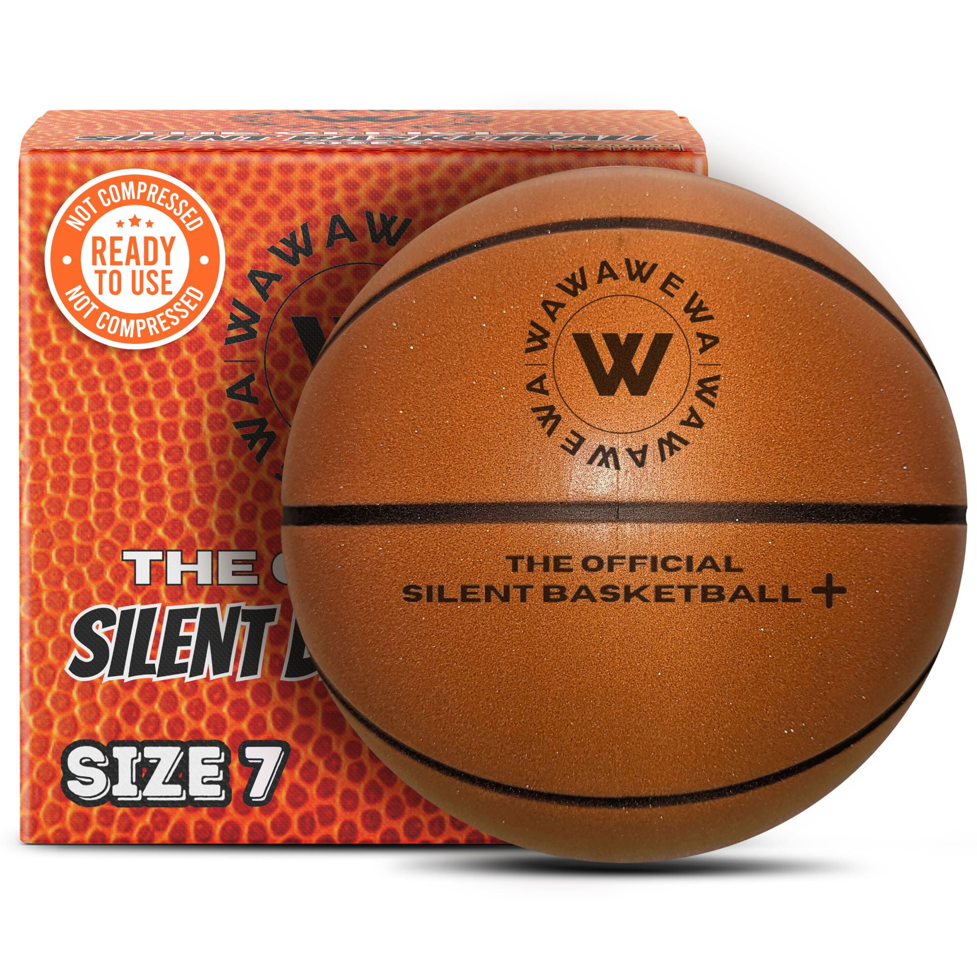 WAWAWEWA Silent Size 7 Basketball Foam Dribbling Indoor Noise-Absorbing ...