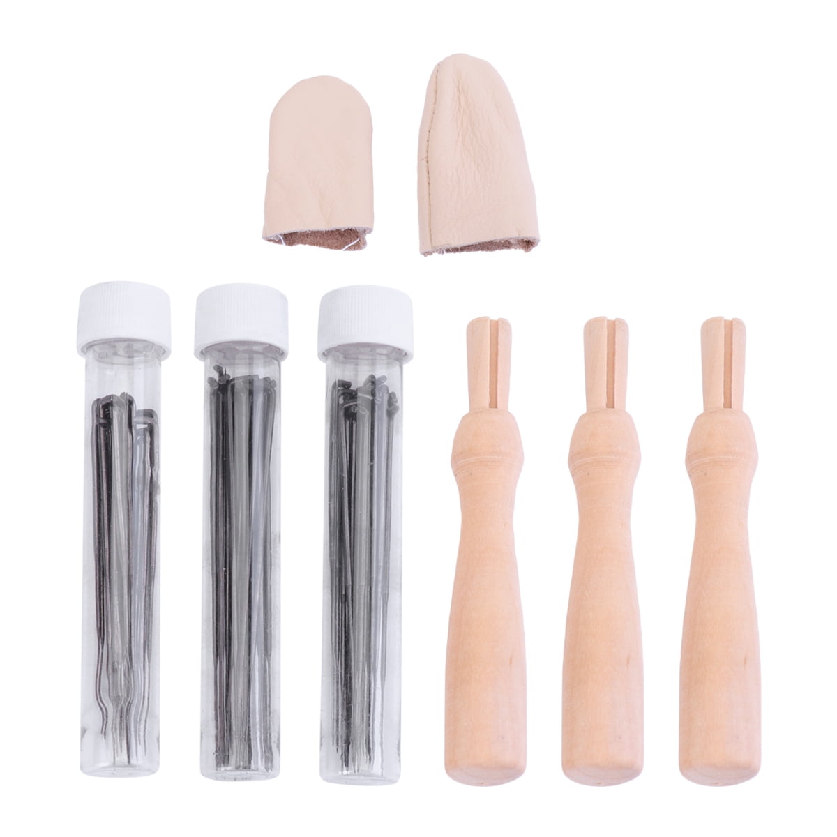 WAXIAYU 1 Set Felting Tool with Bottles Felting Needles Finger Cot Felt ...