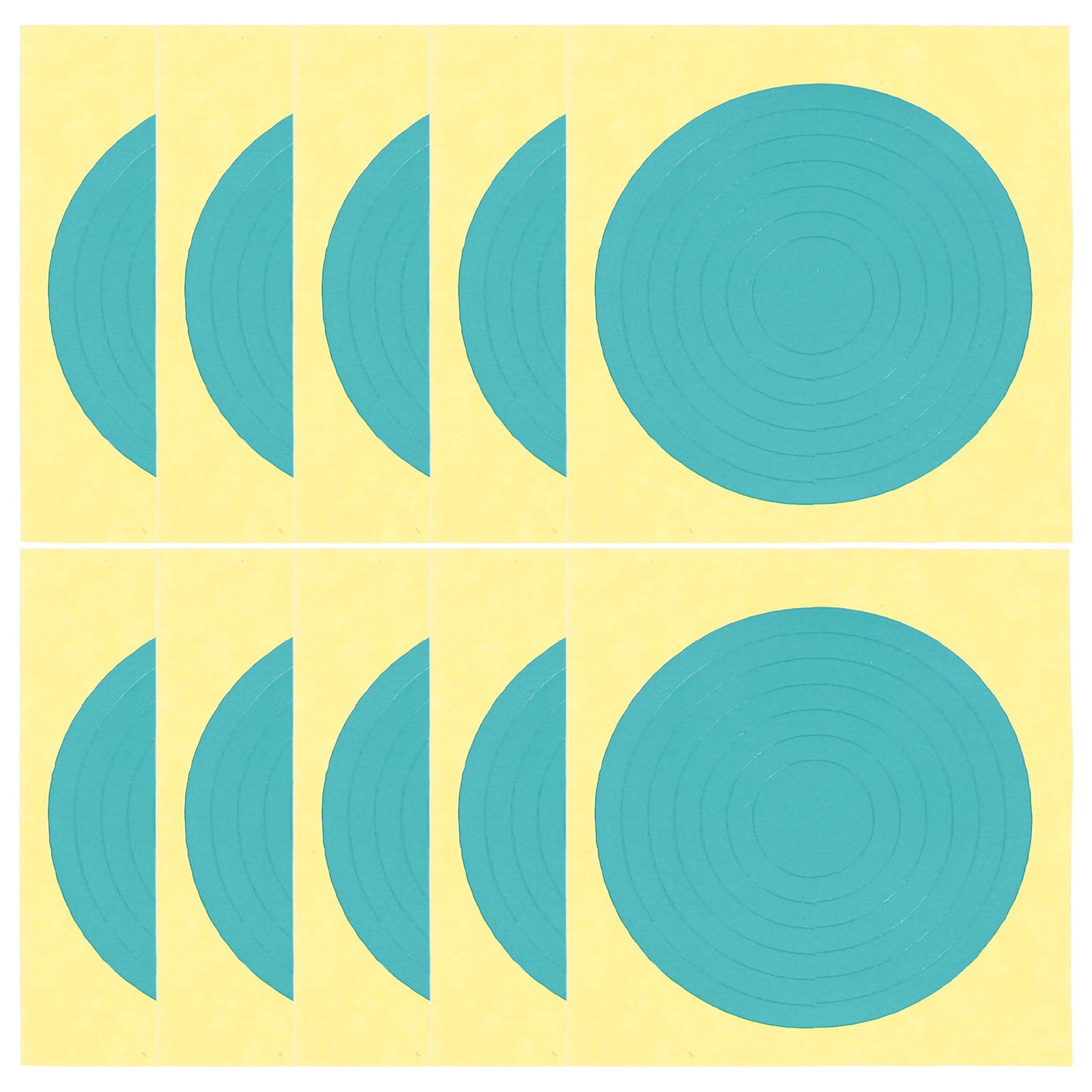 WAXIAYU 10 Sheets Pressure Gauge Stickers Adhesive Pressure Gauge ...