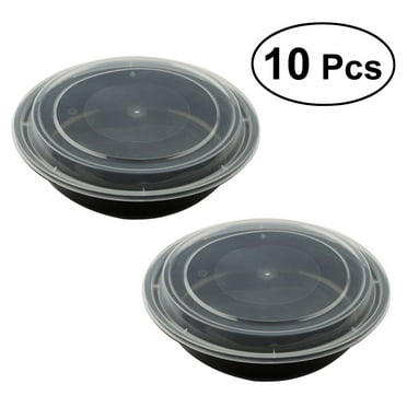 Great Value BPA Free Take Outs Storage Containers, Small Round, 16 fl ...