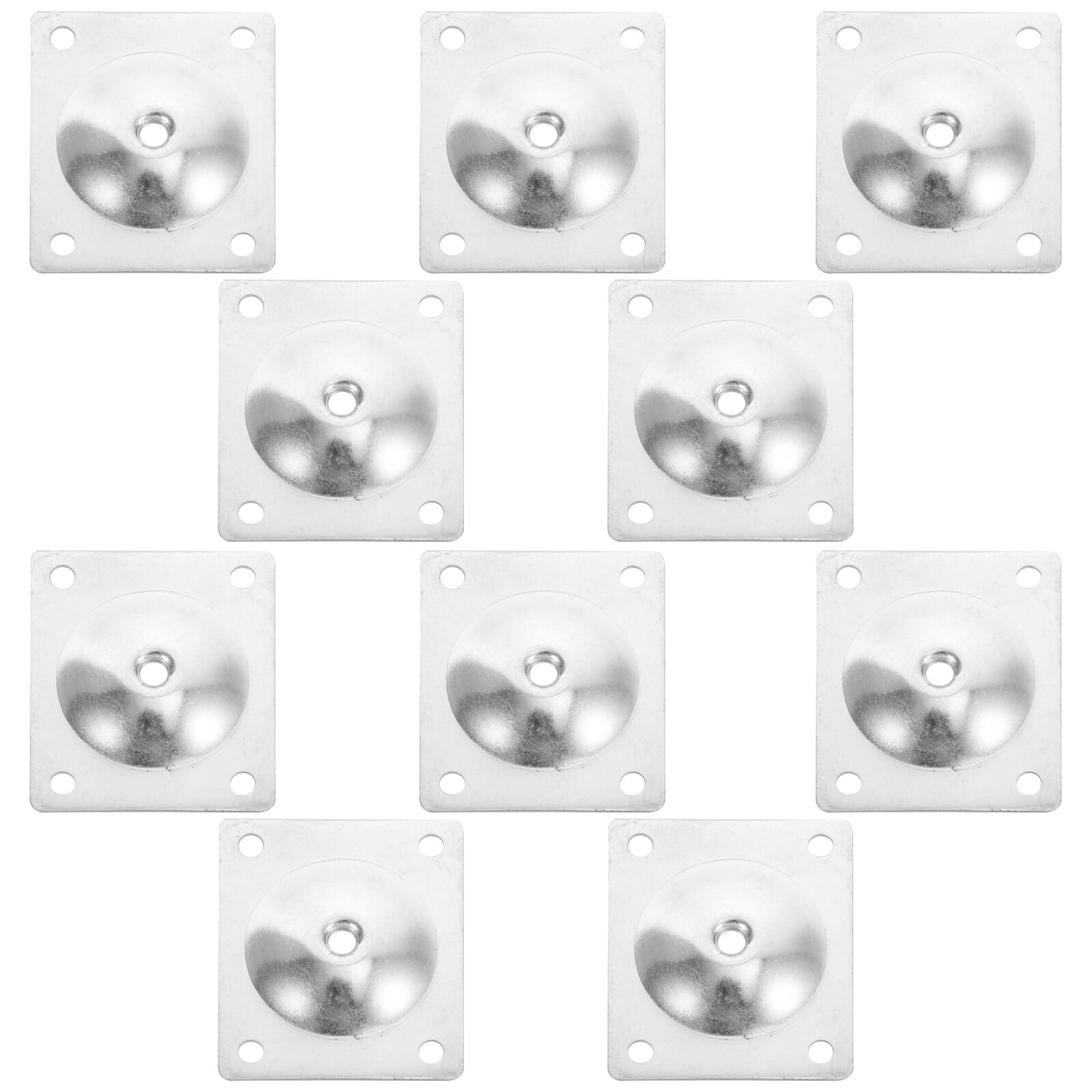WAXIAYU 10x Furniture Leg Mounting Plates M8 60x70mm - Walmart.com