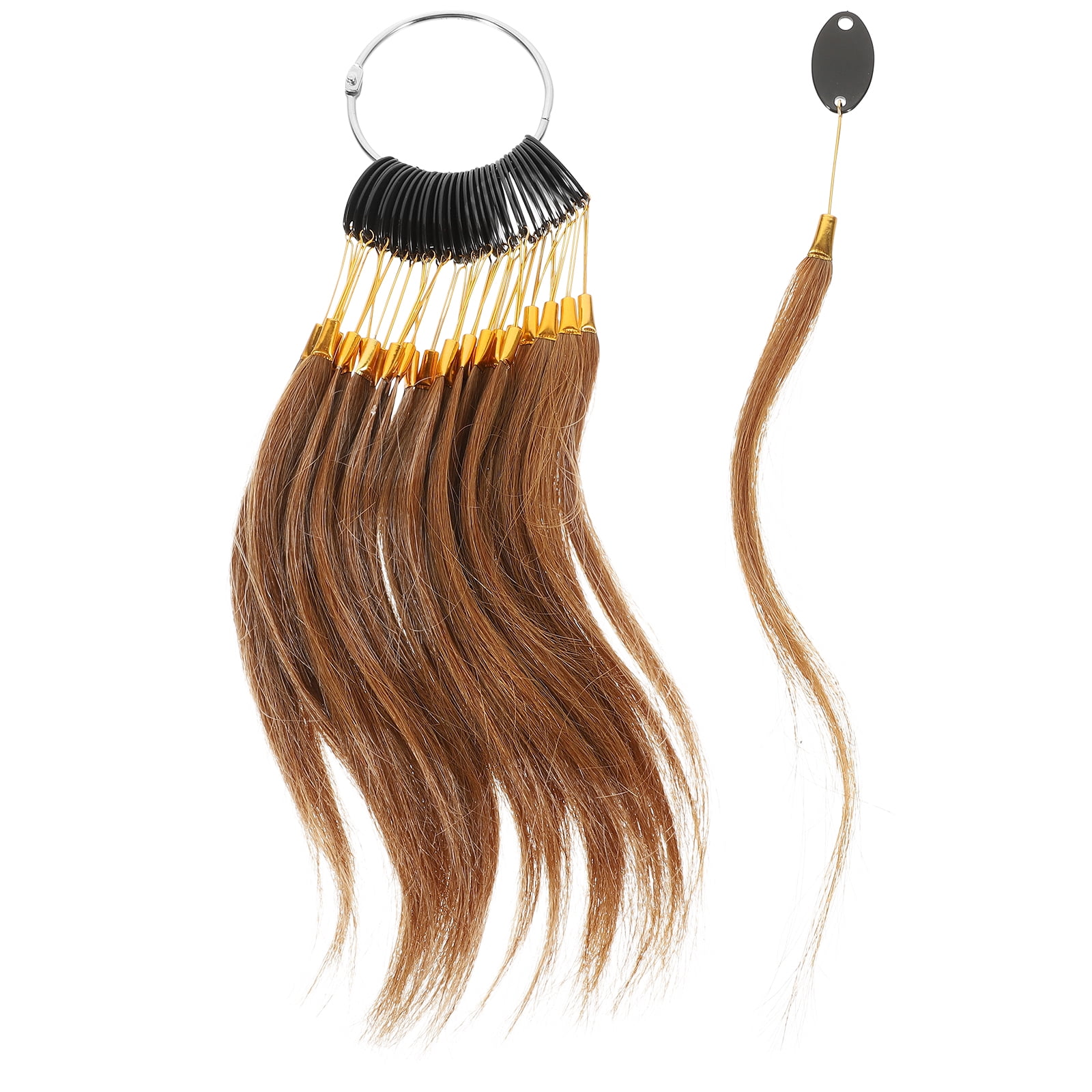 WAXIAYU 30pcs Hair Color Rings Samples Human Hair Testing Hair Color ...