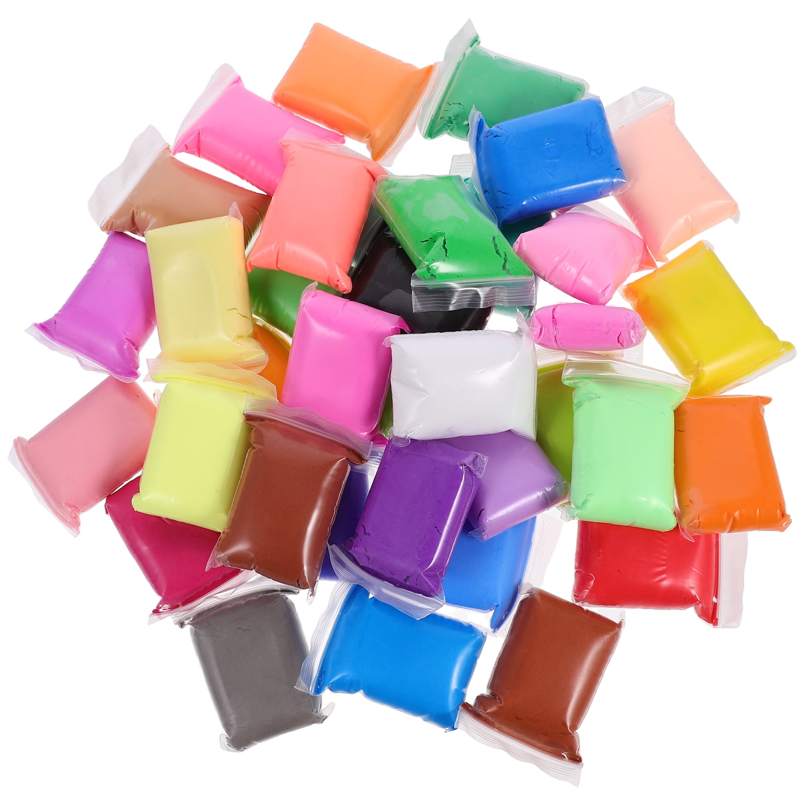 WAXIAYU 36 Packs Kid Modeling Clay Kit DIY Clay Craft Kit DIY Colorful ...