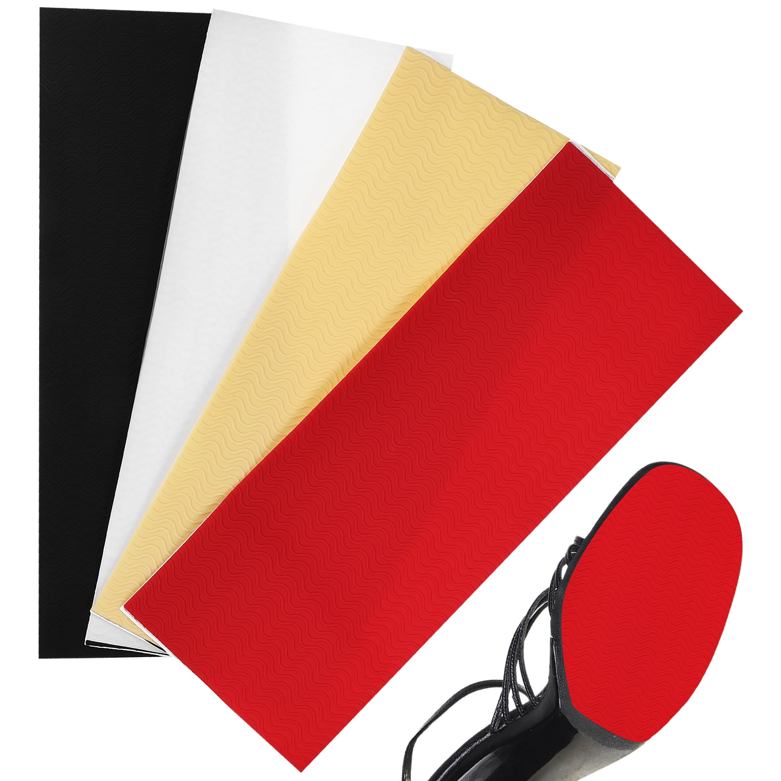 WAXIAYU 4 Pcs Sole Protectors for Shoes Self-Adhesive Shoe Grips Films ...