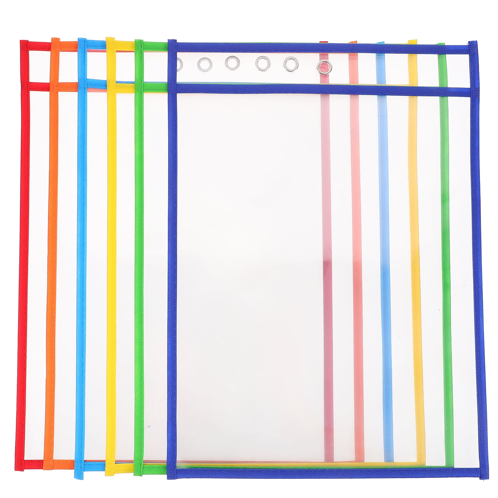 WAXIAYU 6Pcs Clear File Folders for Office & Classroom - Walmart.com