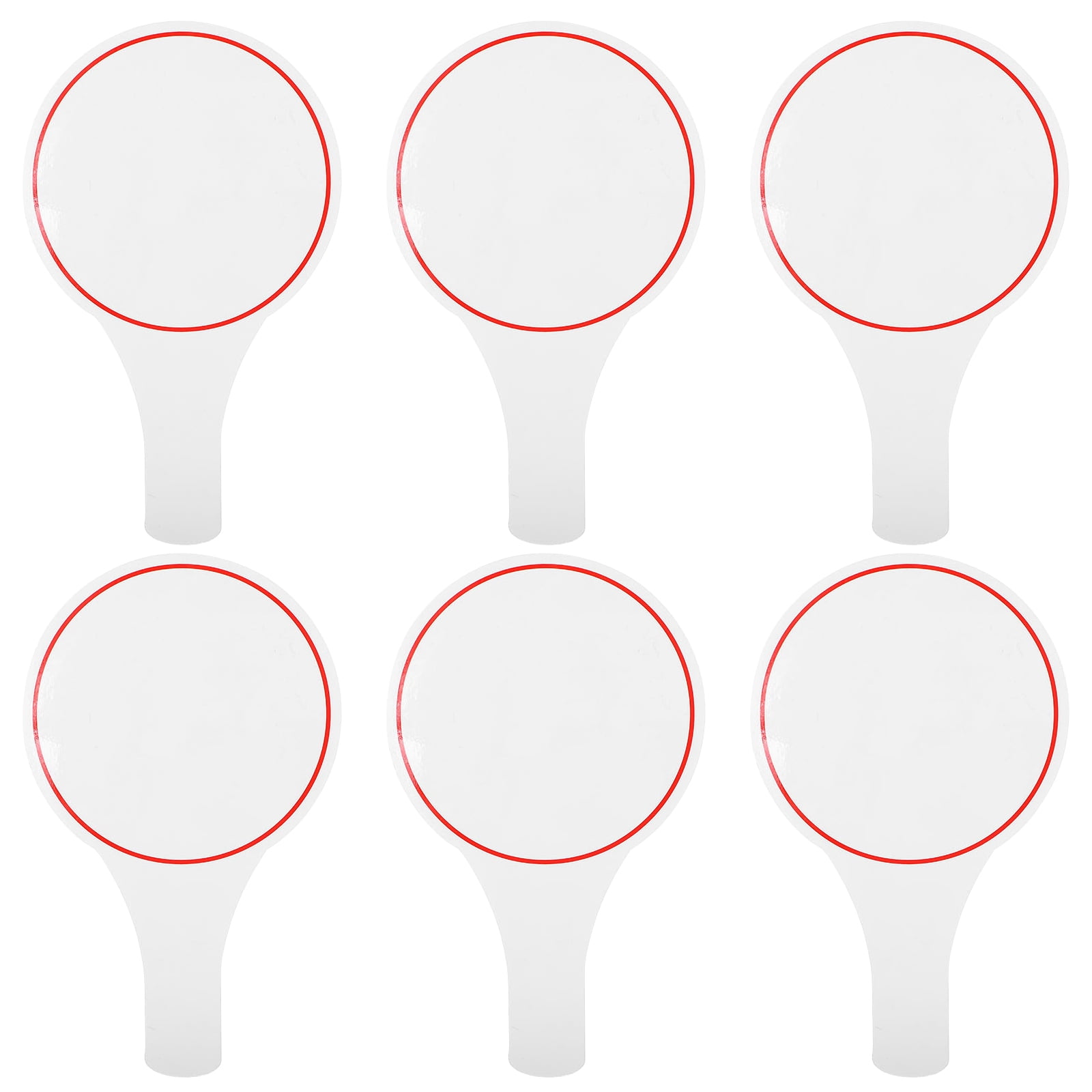 WAXIAYU 6Pcs Handheld Mini Whiteboards for Teachers and Students ...