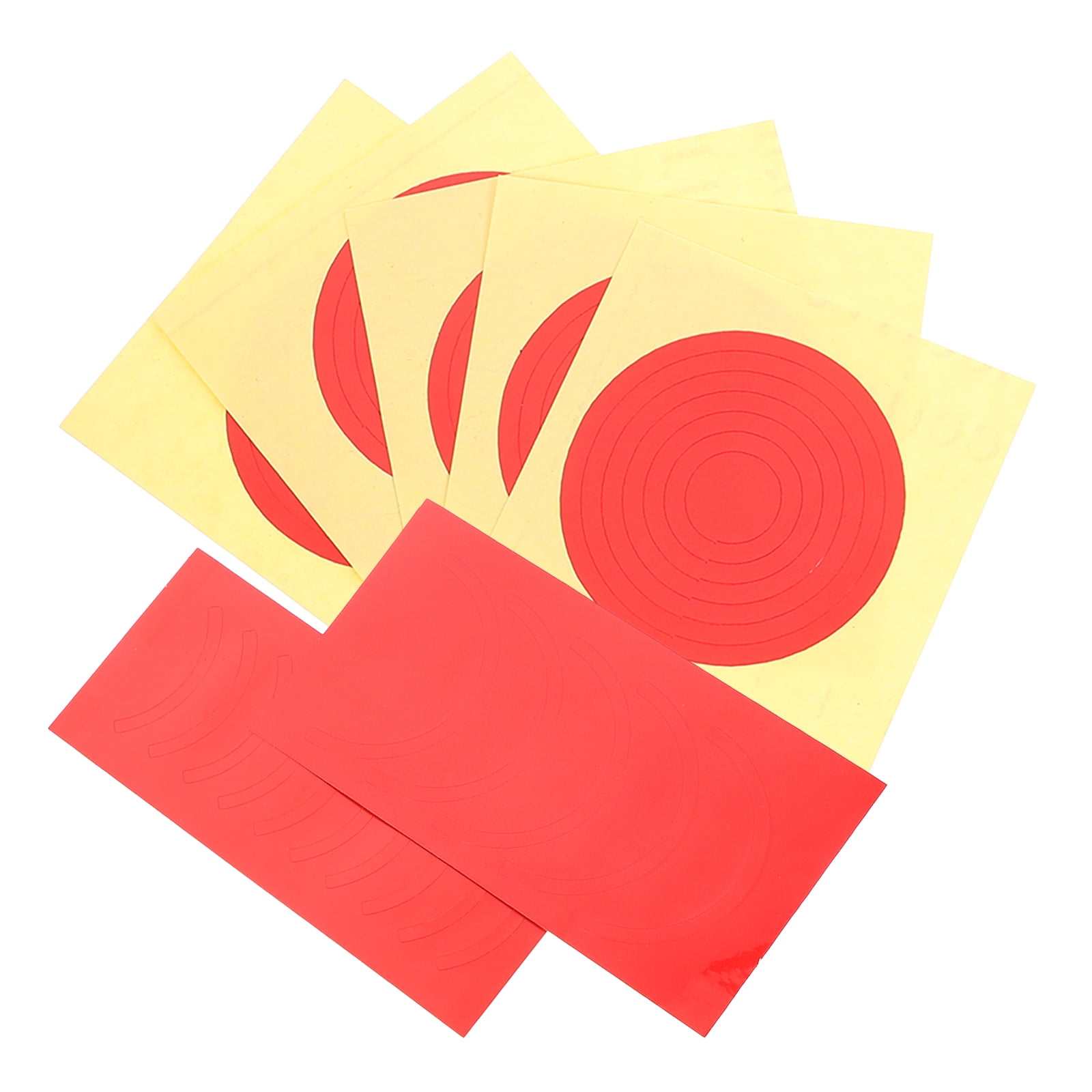 7 Sheets Adhesive Pressure Gauge Stickers Decals Identification Labels ...