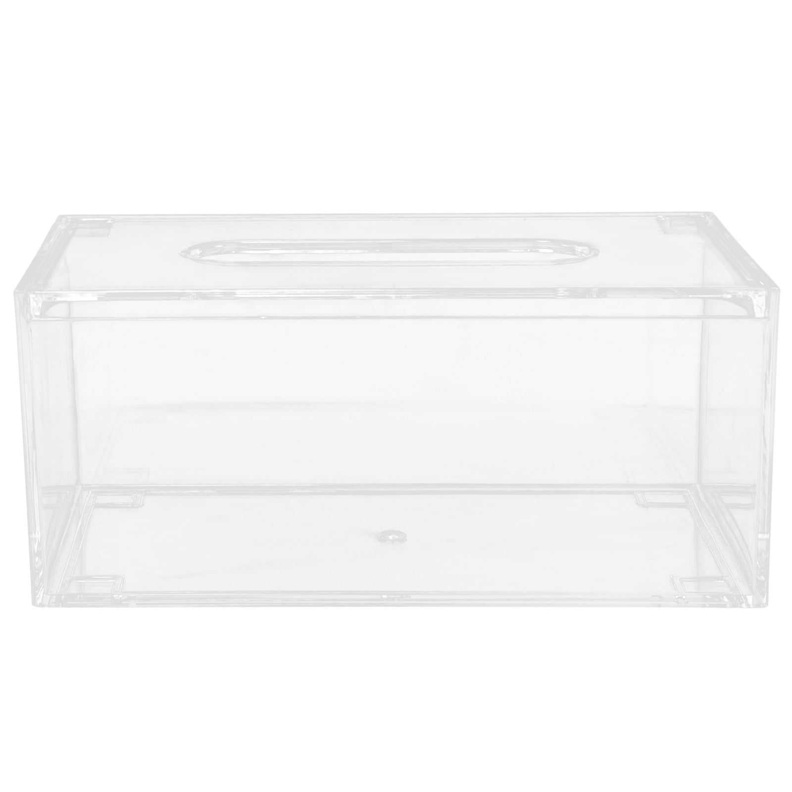 WAXIAYU Acrylic Clear Tissue Box Holder Rectangle Dispenser Case ...