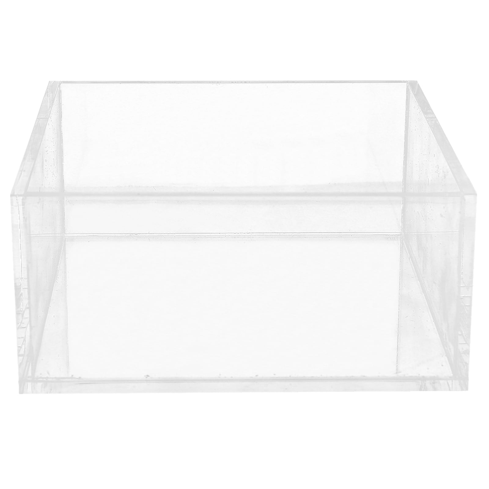 WAXIAYU Acrylic Tissue Box Square Dispenser for Bathroom Kitchen Home ...