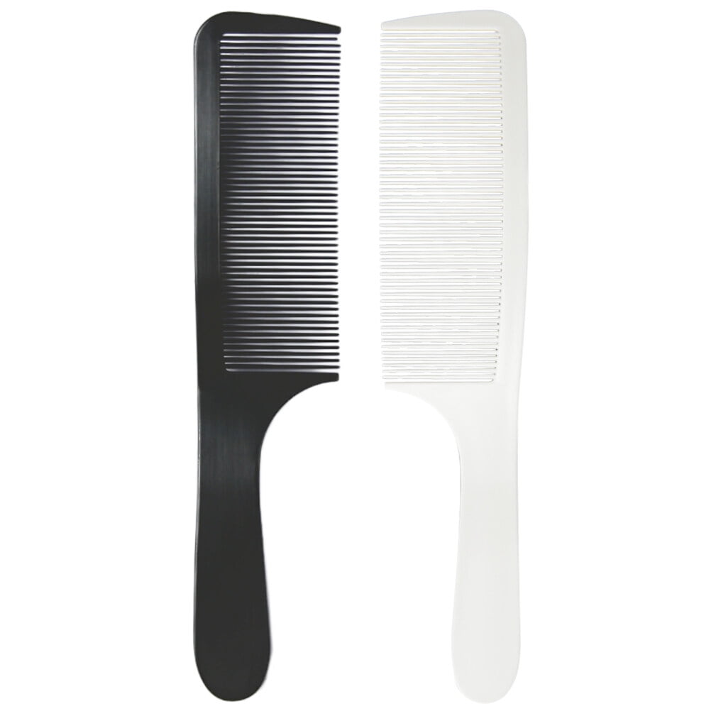 WAXIAYU Curved & Flat Top Barber Comb Set for Men - Anti-Static Hair ...