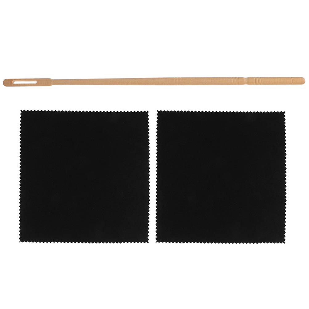 Flute Cleaning Kit with Cloth and Rod for Music Instruments Care ...