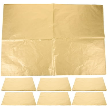 "Naler 60-Sheet Shiny Metallic Gold Tissue Paper Bulk (15""x20"") for ...