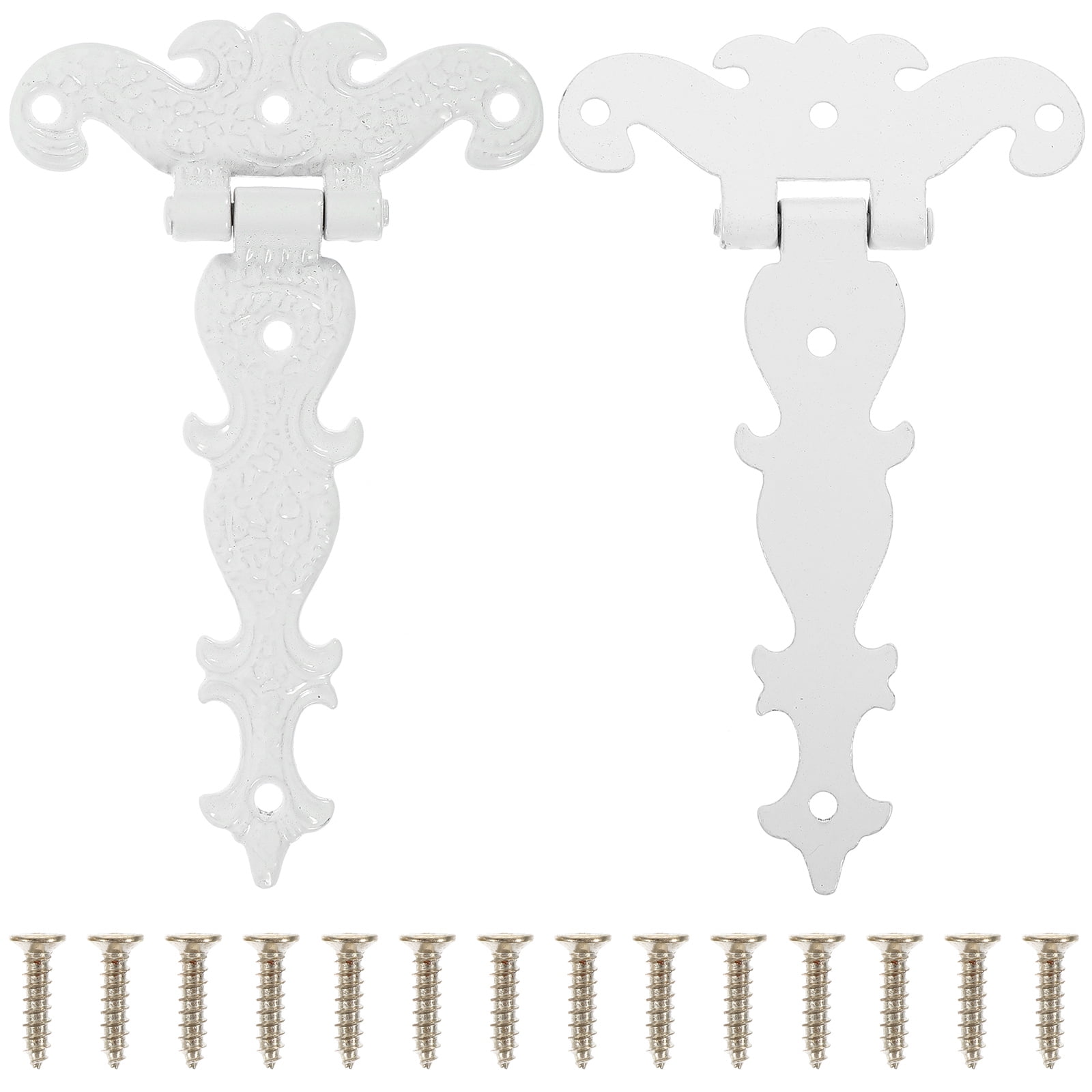 WAXIAYU Heavy Duty Antique Cabinet Door Hinges with Screws - 2pcs ...