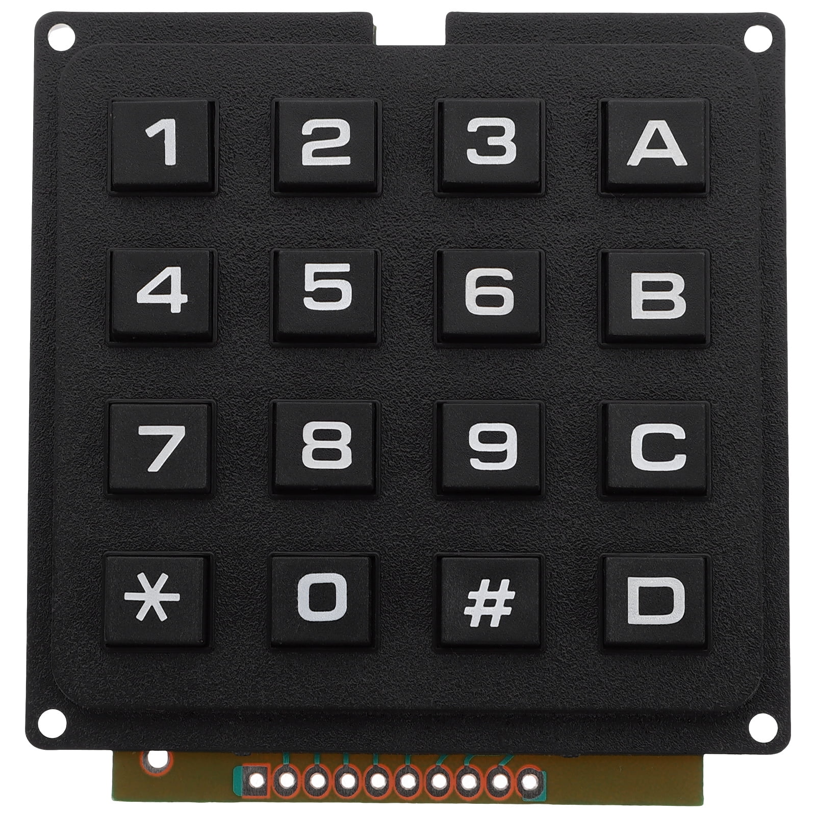Waxiayu Membrane Keypad Keyboard Module Array Switch Matrices Keyboard 16 Keys Keyboard