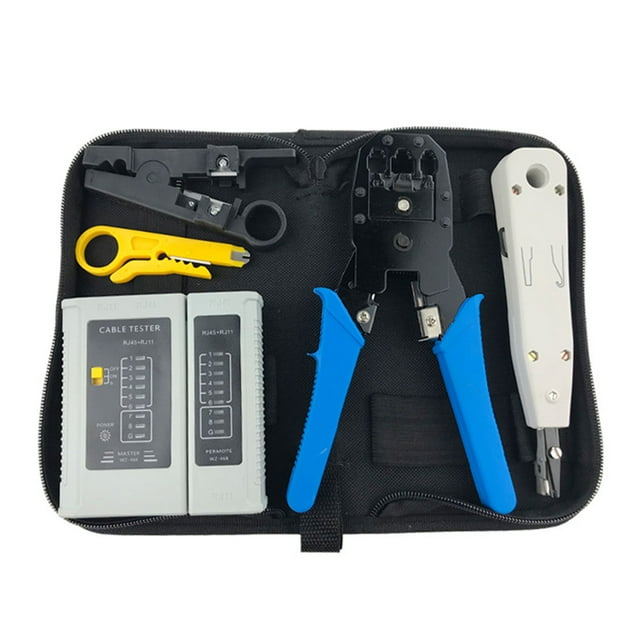 WAXIAYU Network Tool Repair Kit Professional Ethernet Tool for Cable ...