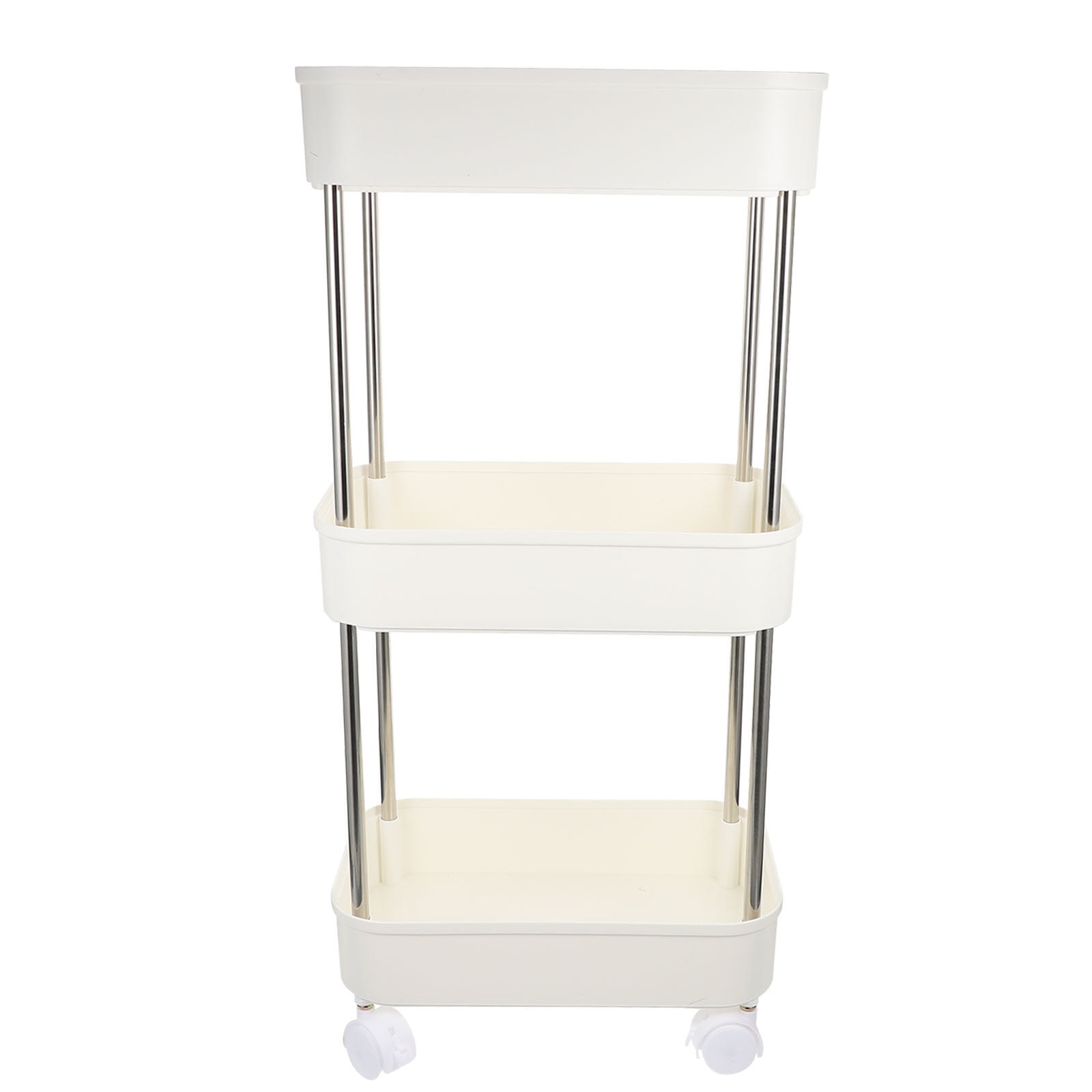 WAXIAYU Plastic Home Kitchen Three-layer Rack Cart Trolley Multi ...