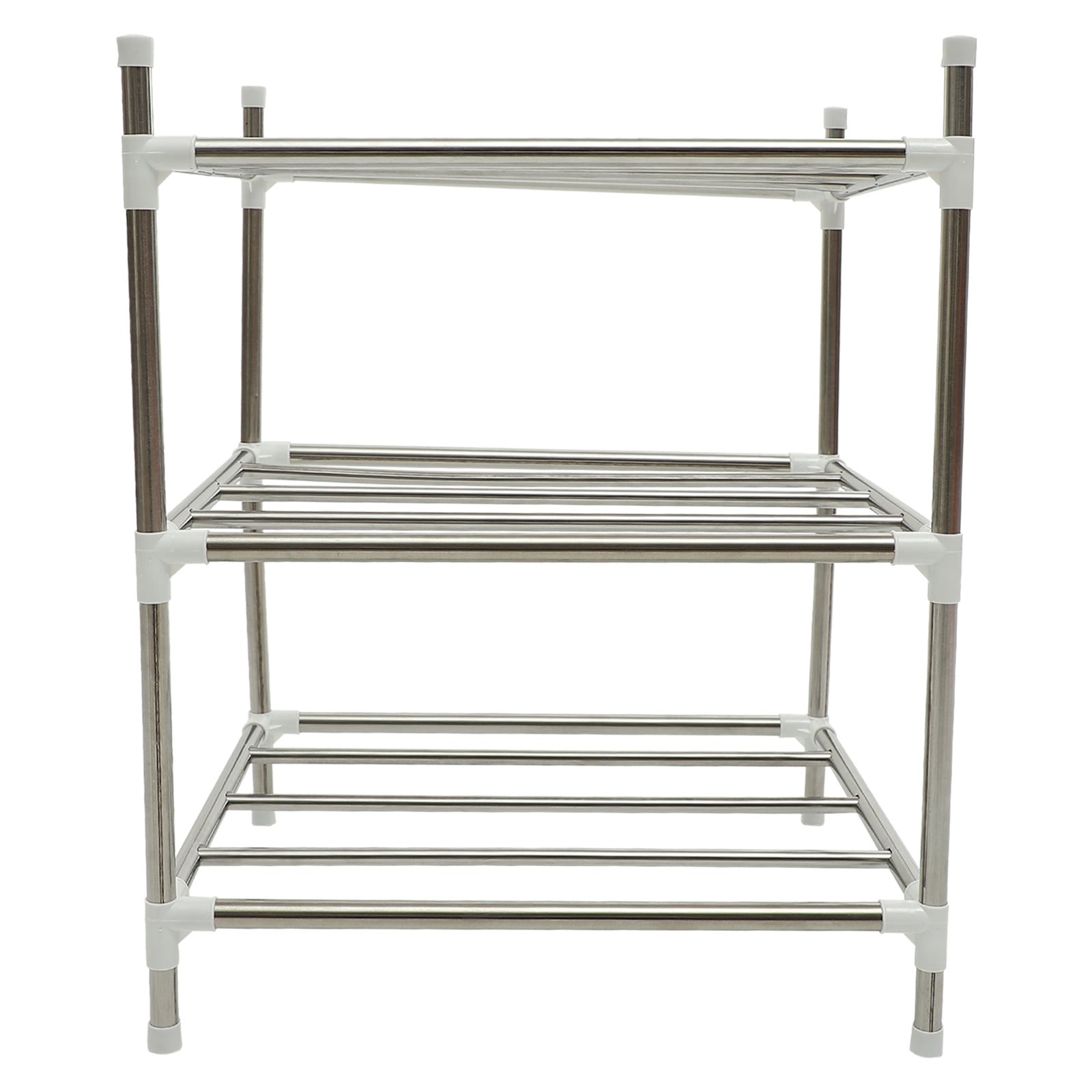 WAXIAYU Stainless Steel 3 Tier Cabinet Shelf for Kitchen Storage ...
