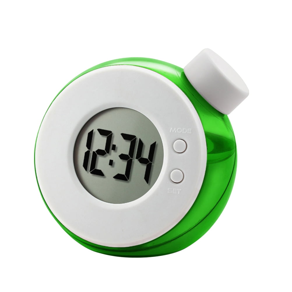 WAXIAYU Water Powered Clock Digital Clock LED Clock for Bedside Bedroom ...