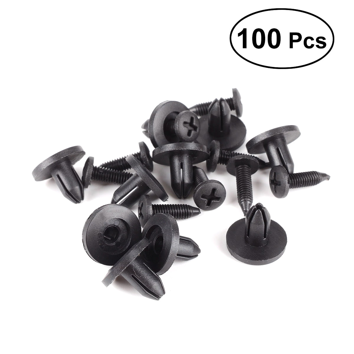 WAXIAYUZ 100x Universal Plastic Bumper Fastener Clips for Cars ...