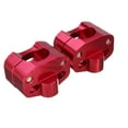 WAXIAYUZ Mount Clamp Adapter 7/8" to 1 1/8" for Dirt Bike ATV (Red ...