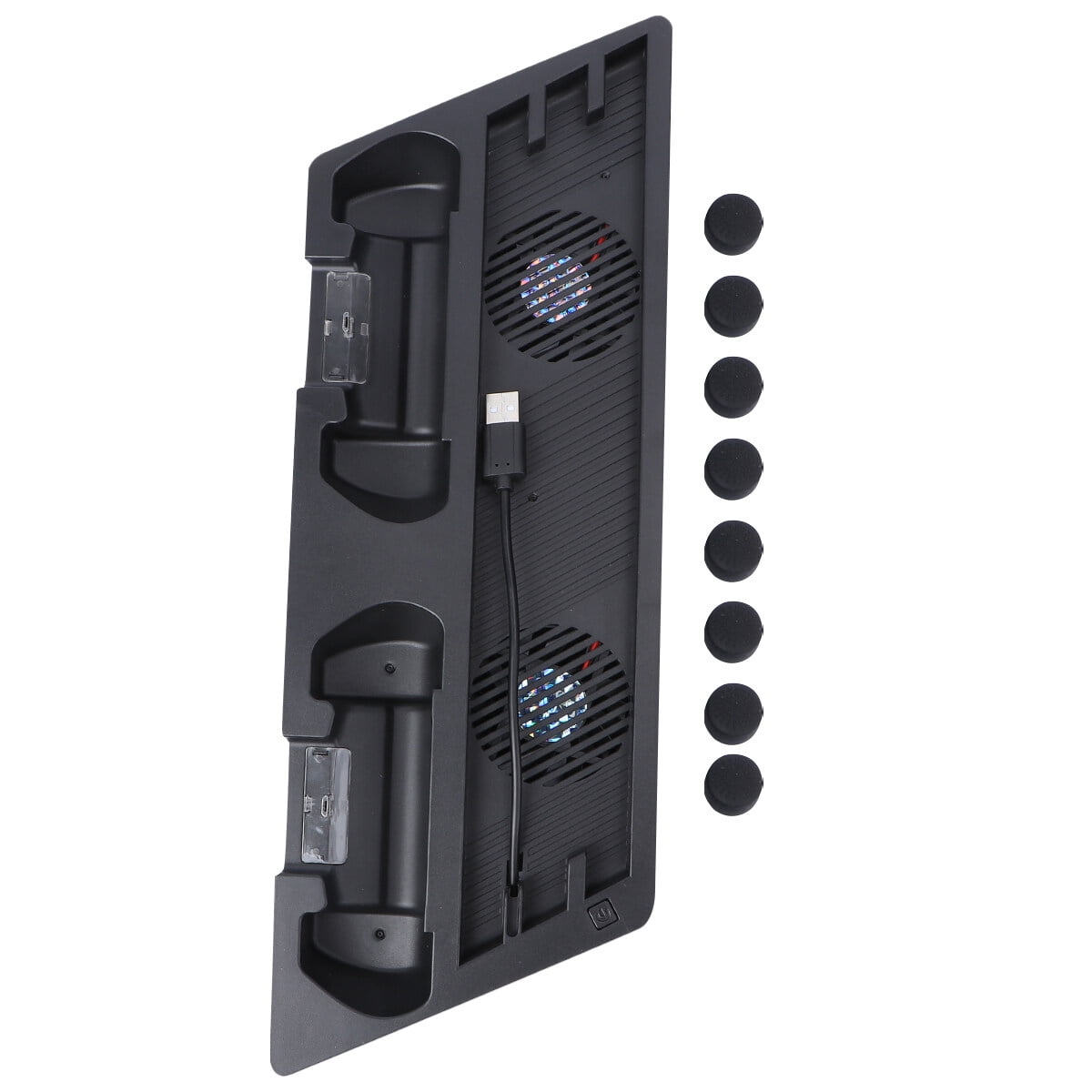 WAXIAYUZ Vertical Stand Cooling Fan Dual Charging Station Cooling and ...