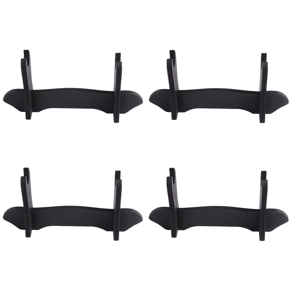 WAXIAYUZ Wooden Folding Fan Display Stand Set of 4 Decorative Holders ...