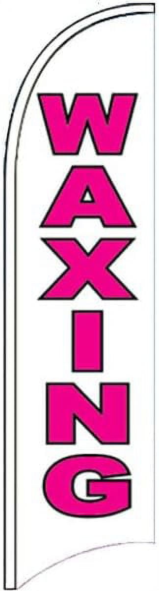 WAXING Wind Swooper Flag Feather Banner Sign 2.5X11.5 Ft Tall (Flag ...