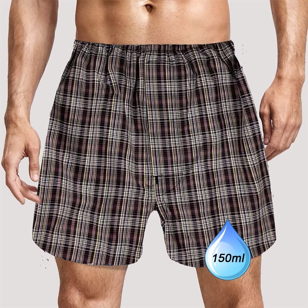 WAXJJDW Incontinence Underwear for Men, Washable Urinary Incontinence ...