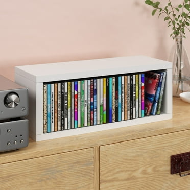 Way Basics Modular Vintage Vinyl Record Storage Blox Cube, Organizer ...